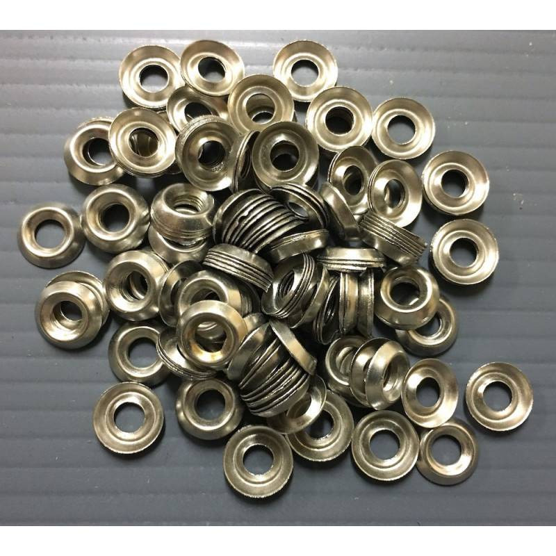Rondelles Cuvettes Inox Embouties pour vis tête fraisées Rondelles Cuvettes Inox Embouties pour vis tête fraisées